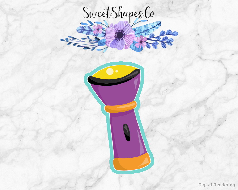 Flashlight 1 Cookie Cutter – SweetShapes.Co