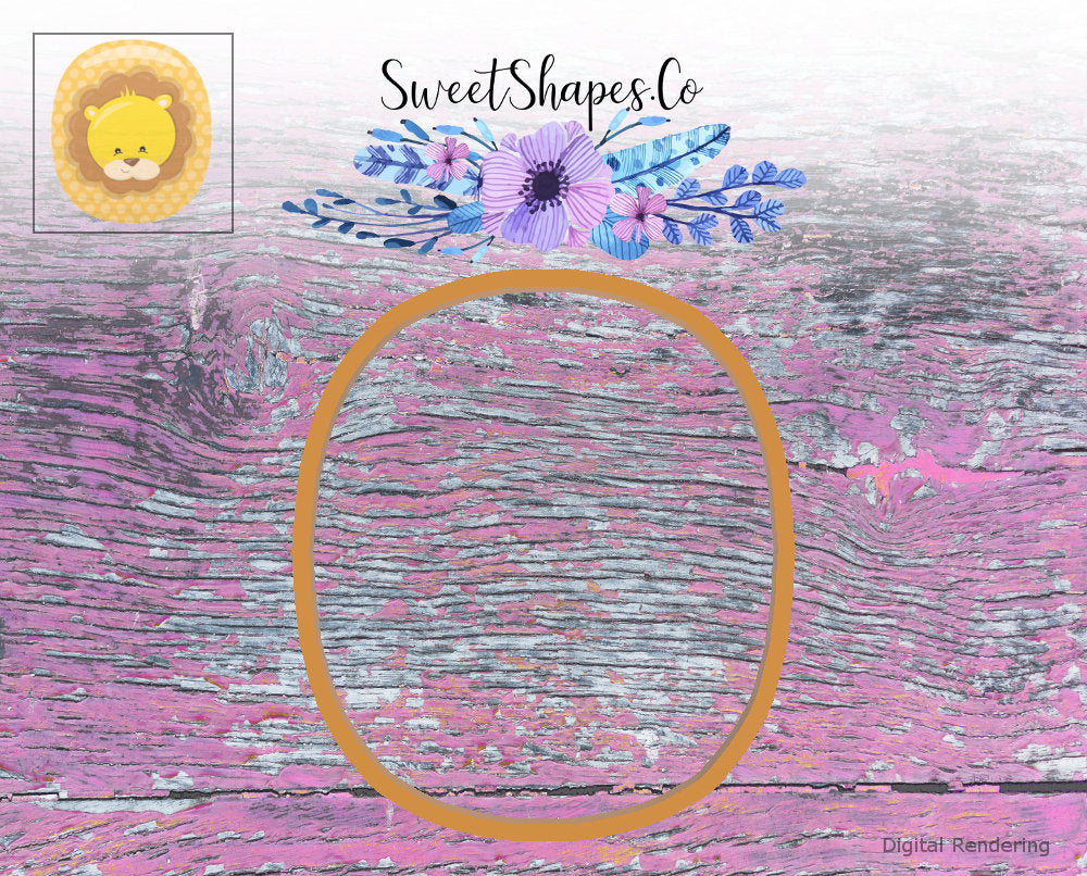 Safari Number 0 Cookie Cutter – SweetShapes.Co