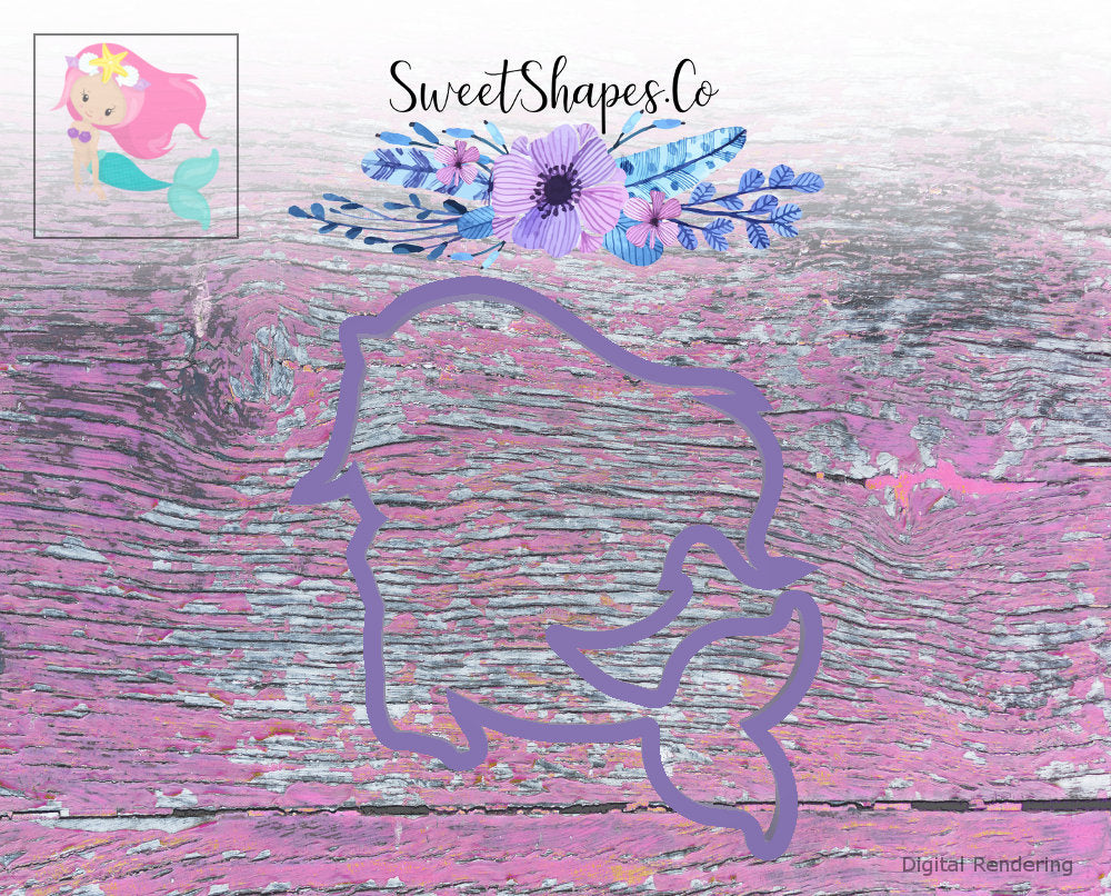 Swimming Mermaid Cookie Cutter – SweetShapes.Co